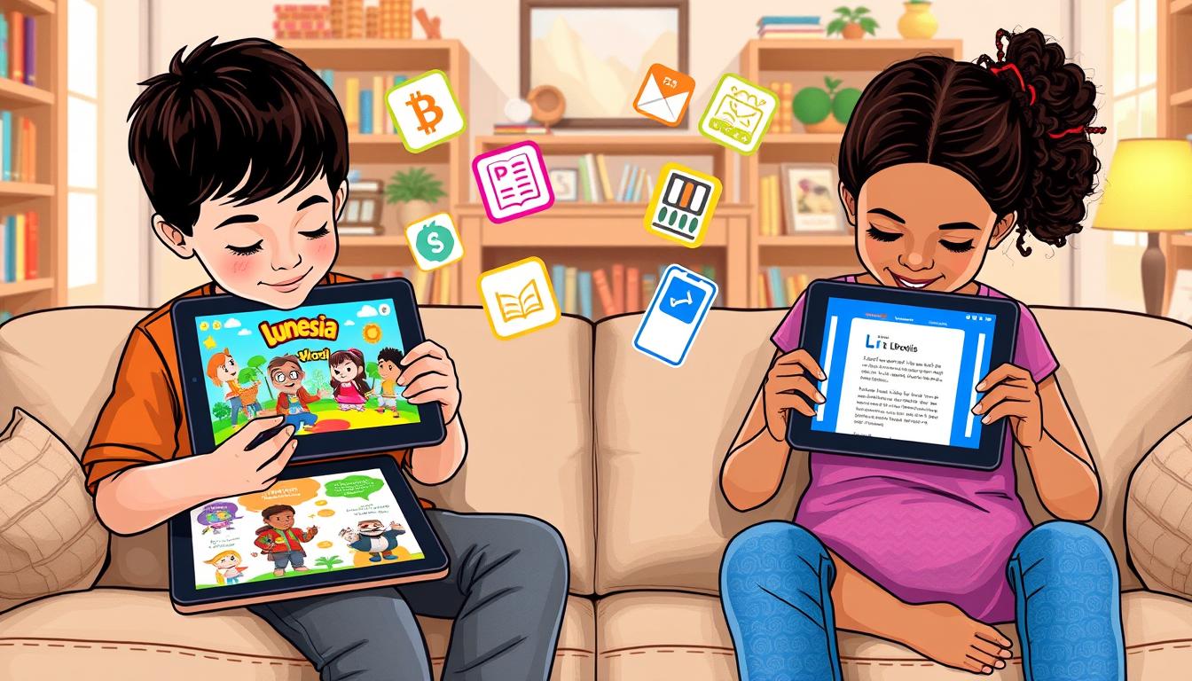 Lunesia vs. Libby (OverDrive for Kids): Original Interactive Content vs ...
