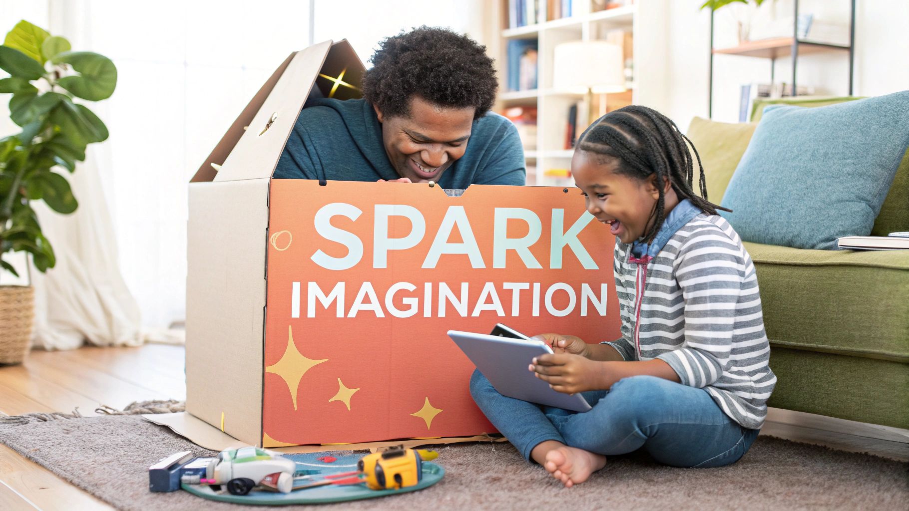 How to Improve Imagination in Your Creative Child (Ages 2-7)